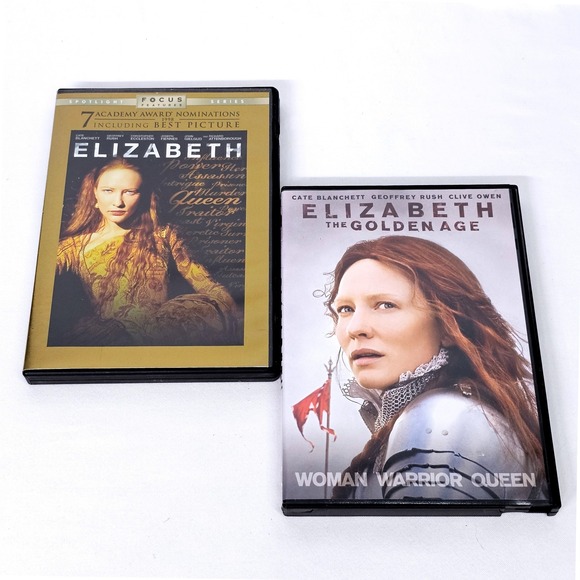 Media | Elizabeth The Golden Age Dvd Lot Cate Blanchett Historical ...